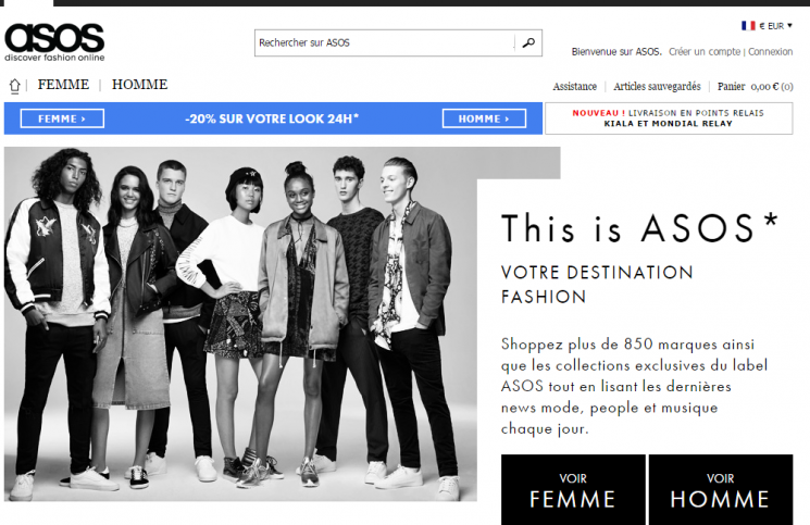 Découvrez d'autres sites qu'Asos pour faire votre shopping ICI