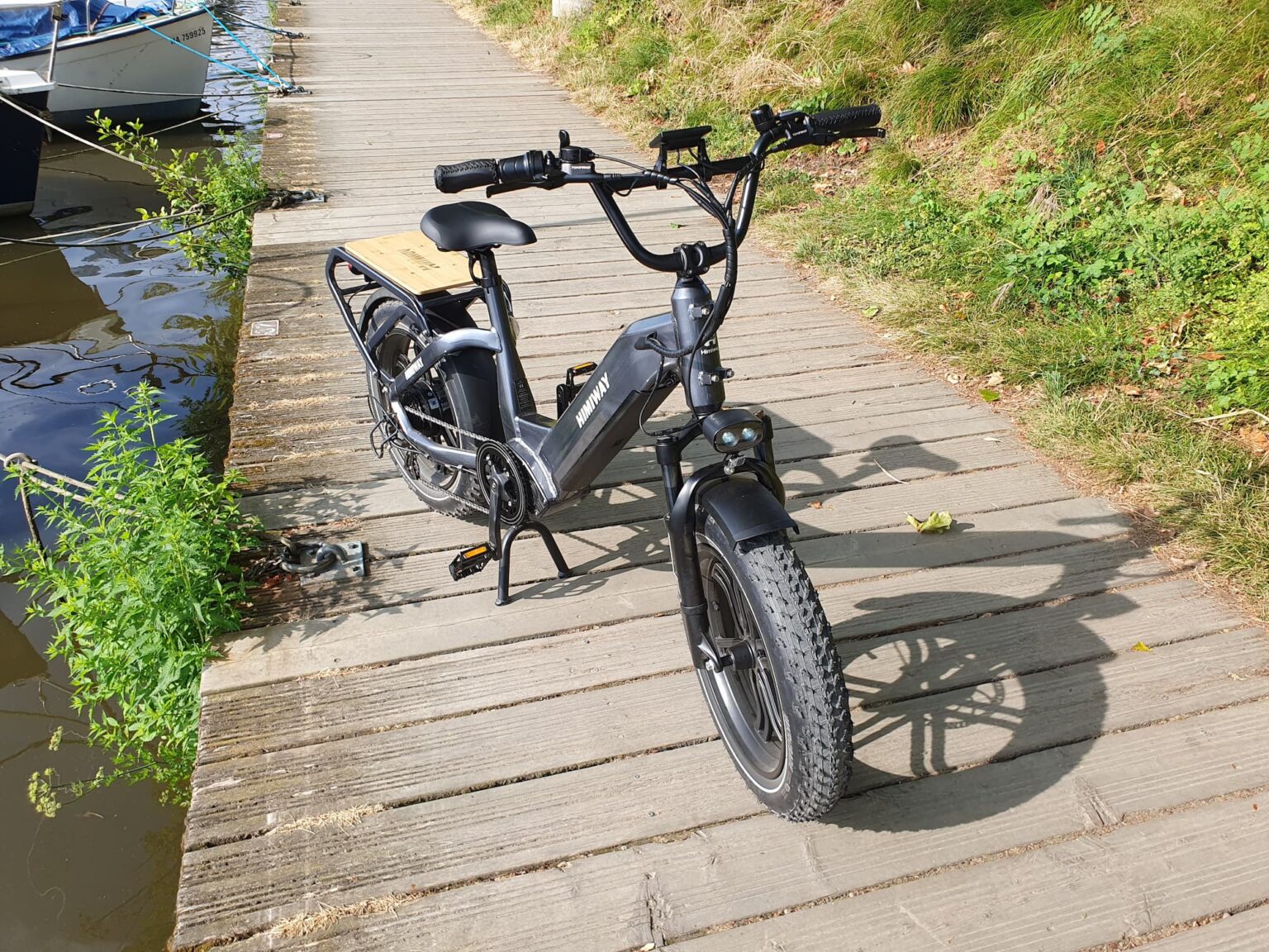 Test et avis du vélo cargo électrique Himiway Big Dog - Testavis.fr