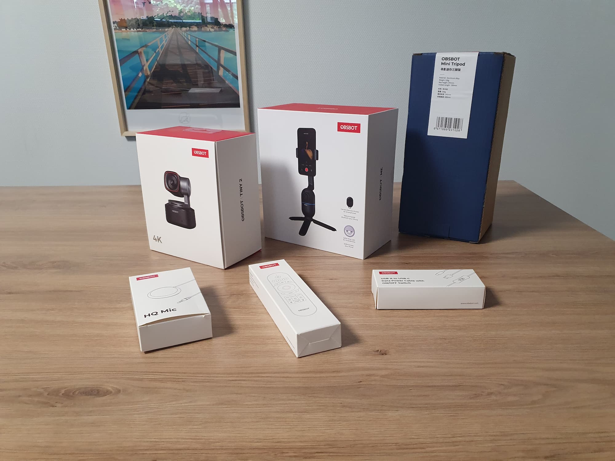 Test et avis de la marque Obsbot (caméra Tiny 2 et Obsbot Me)